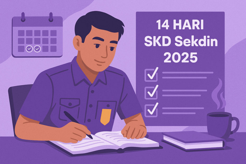Checklist 14 Hari Terakhir Menuju SKD Sekdin 2025: Siap Lolos! - EKSAM.ID