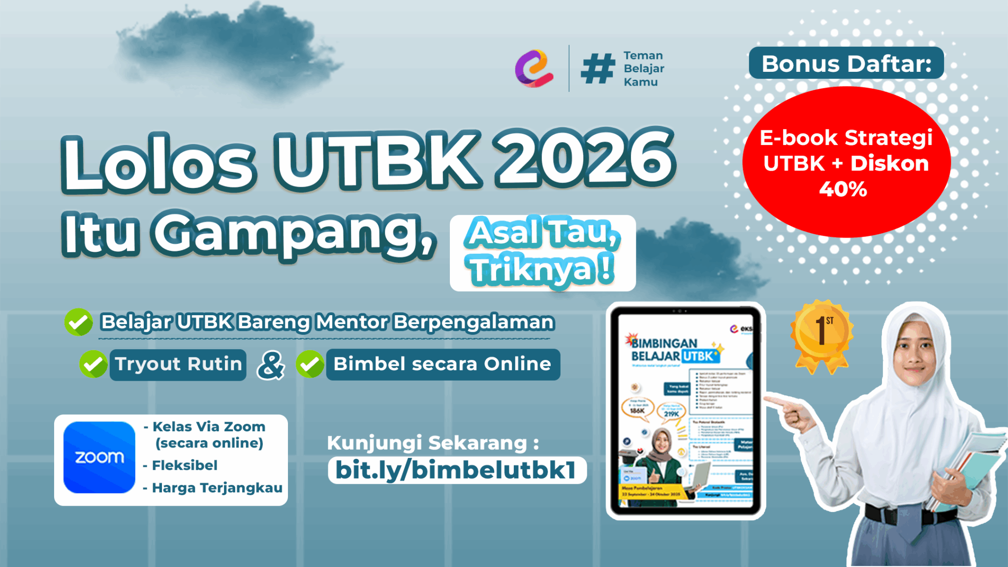 Lolos UTBK 2026 Itu Gampang, Asal Tahu Triknya! - EKSAM.ID