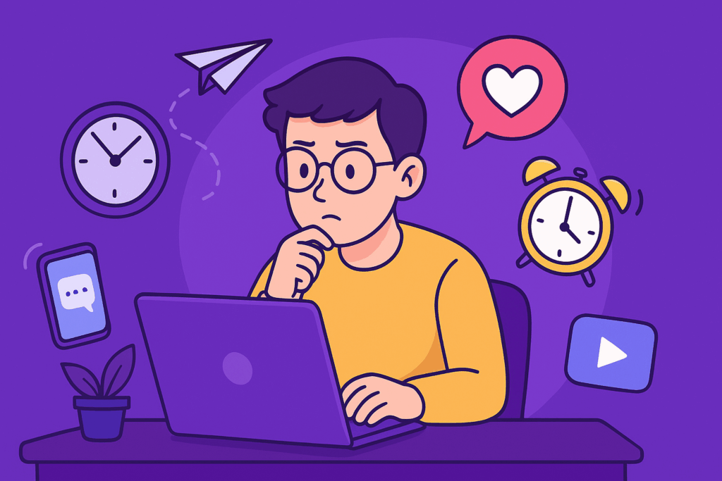 Bagaimana Cara Menjaga Fokus di Tengah Banyak Distraksi? - EKSAM.ID